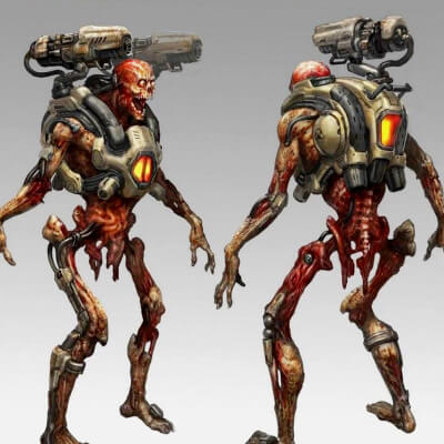 Doom Revenant Monster - 3D Model by annwilde88