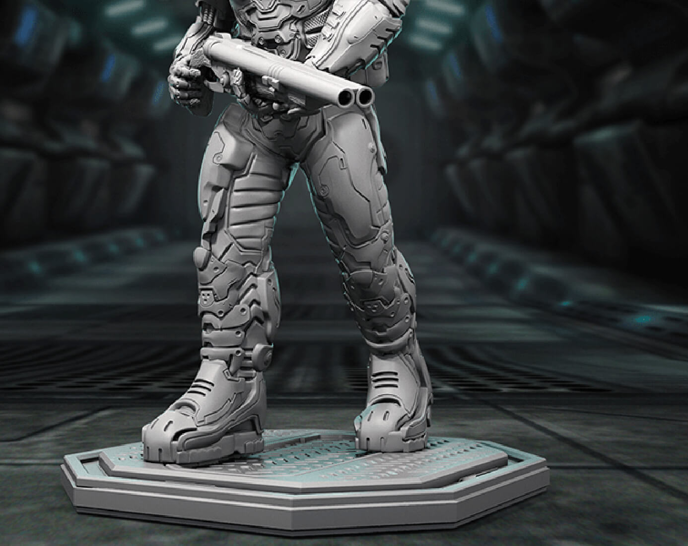 Doom Slayer 3D by annwilde88