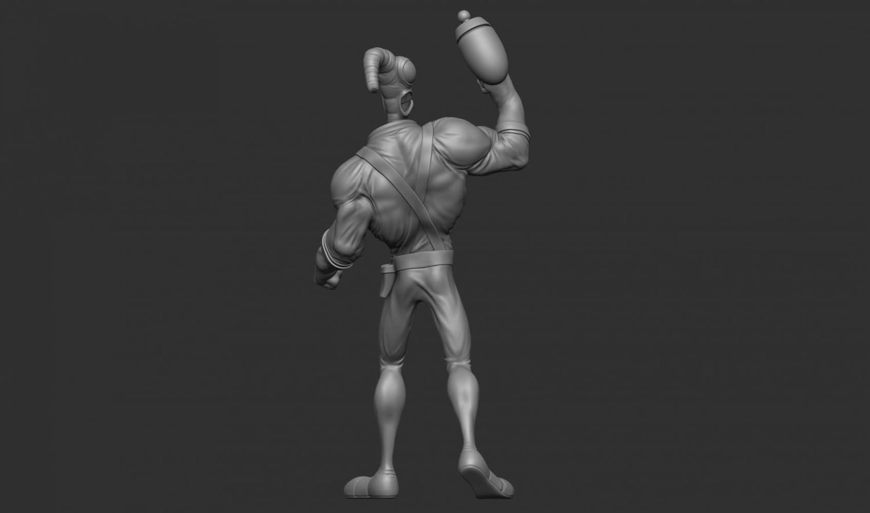 Earthworm Jim - 3D Model by annwilde88