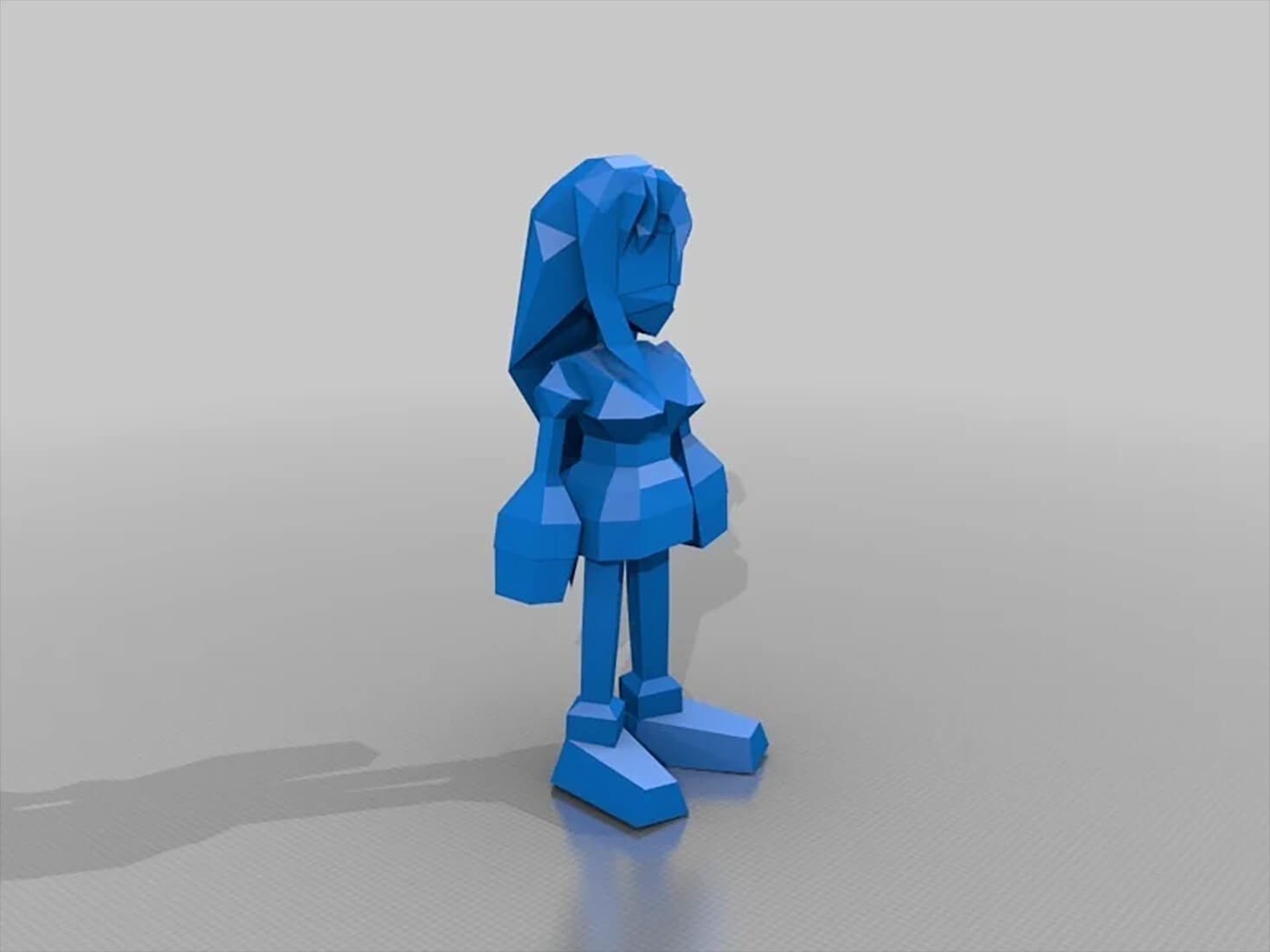 Final Fantasy VII All Characters Low Poly - 3D Model by annwilde88