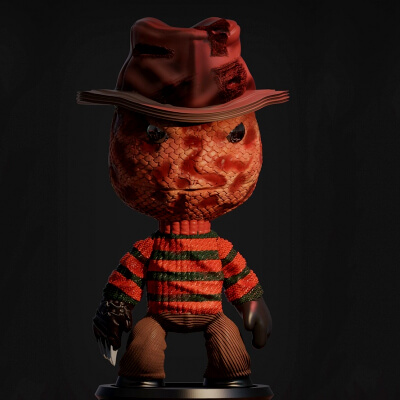Freddy Krueger - 3D Model by annwilde88