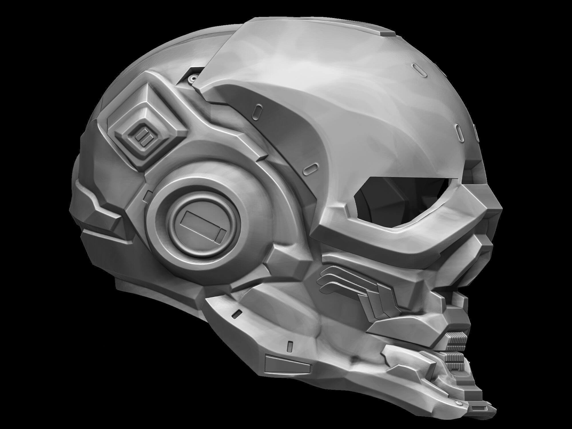Halo Locus Helmet - 3D Model by annwilde88
