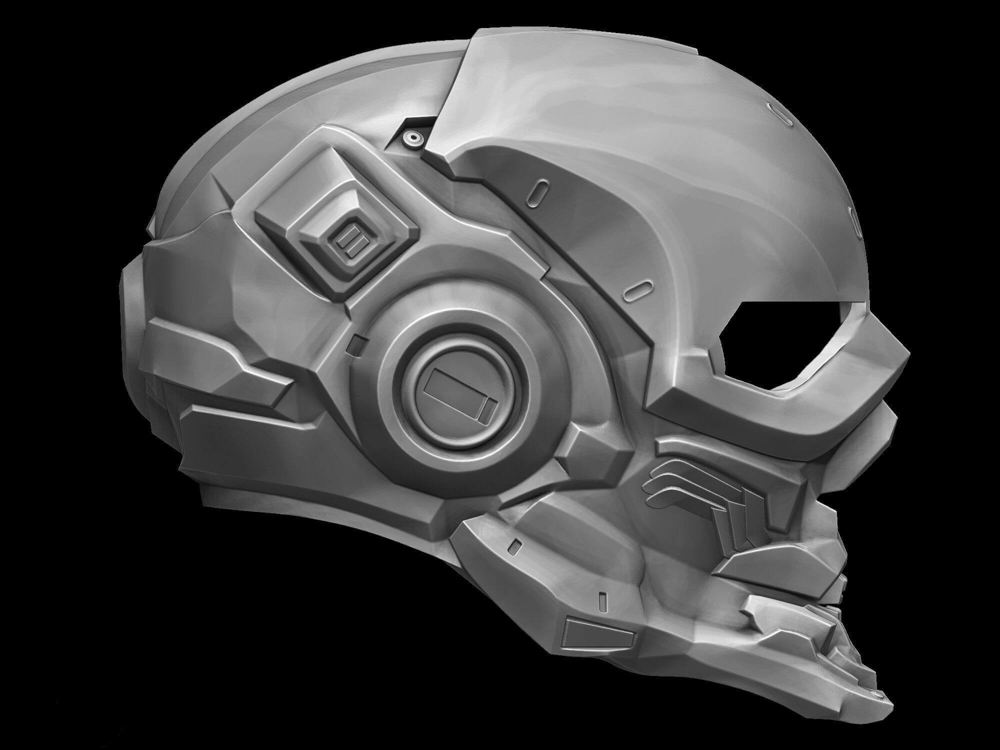 Halo Locus Helmet - 3D Model by annwilde88