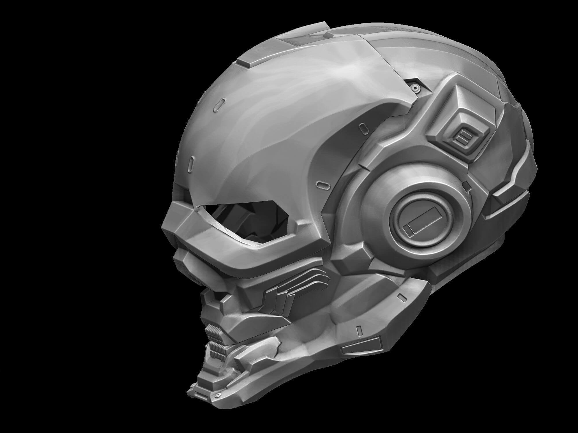 Halo Locus Helmet - 3D Model by annwilde88