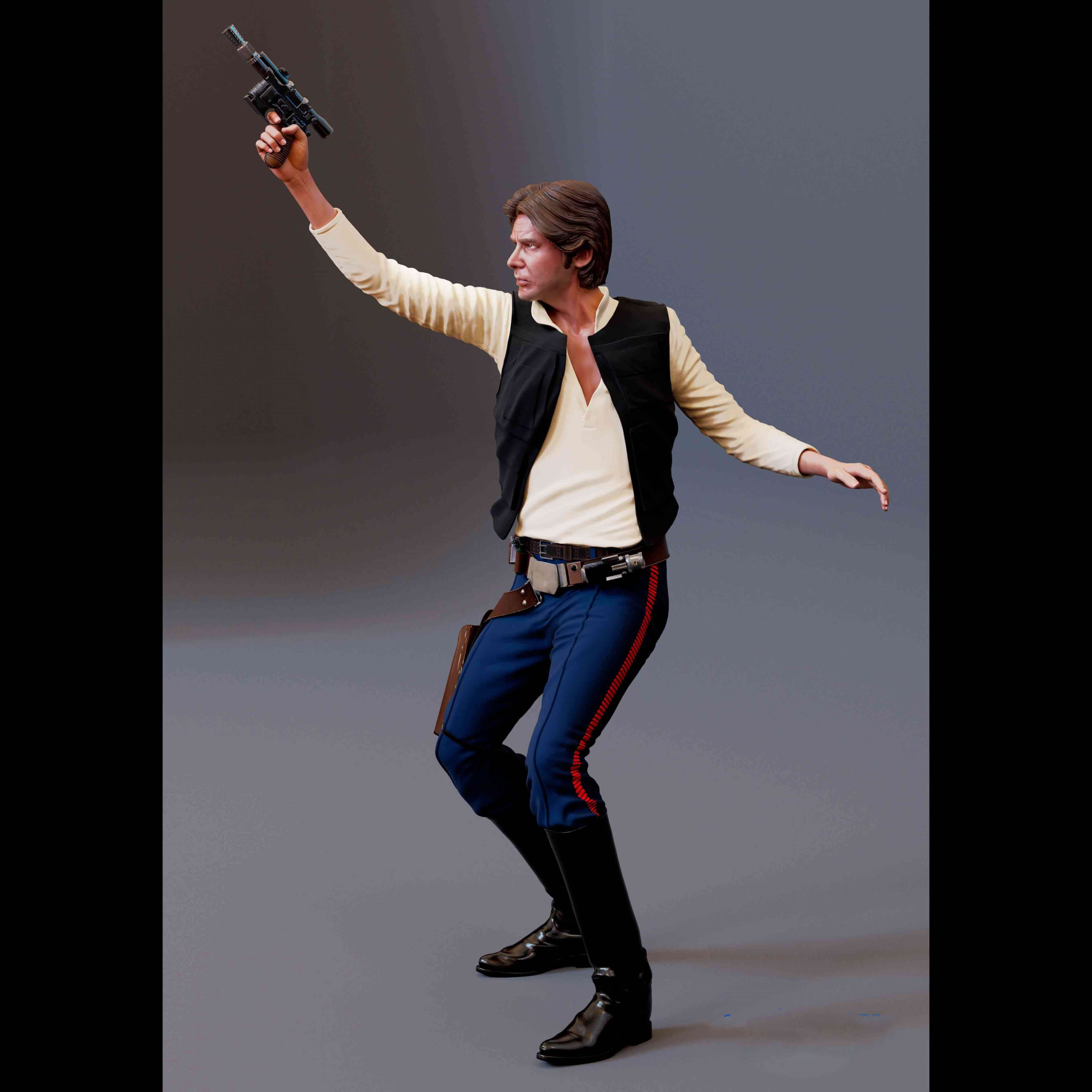 Han Solo 3D model by annwilde88