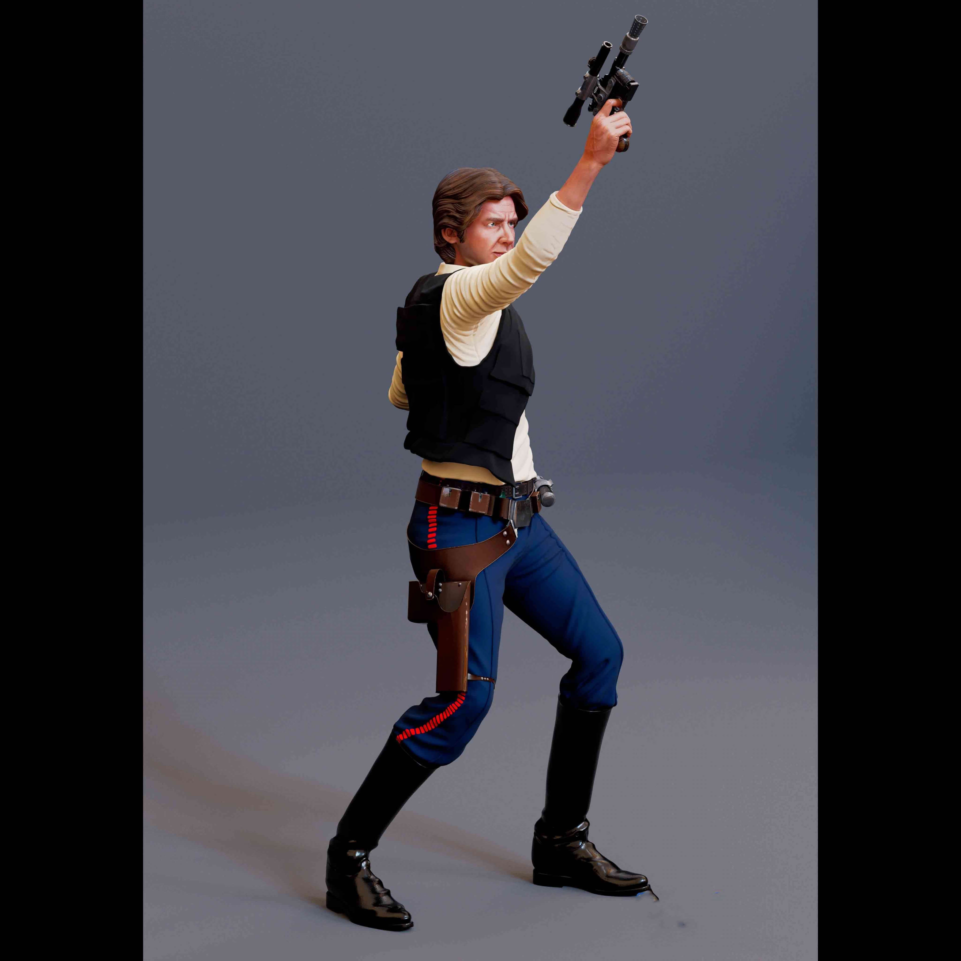 Han Solo 3D model by annwilde88
