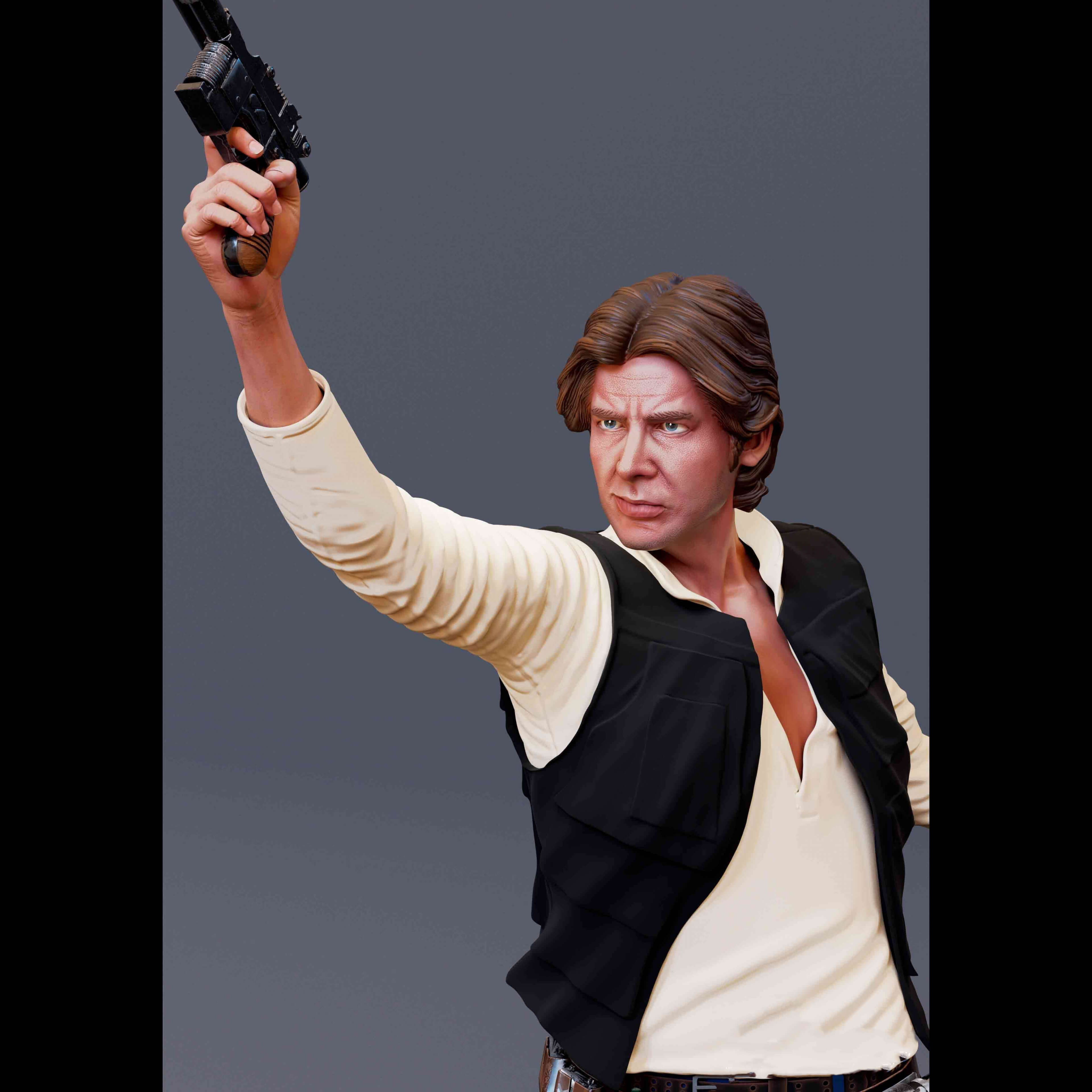 Han Solo 3D model by annwilde88