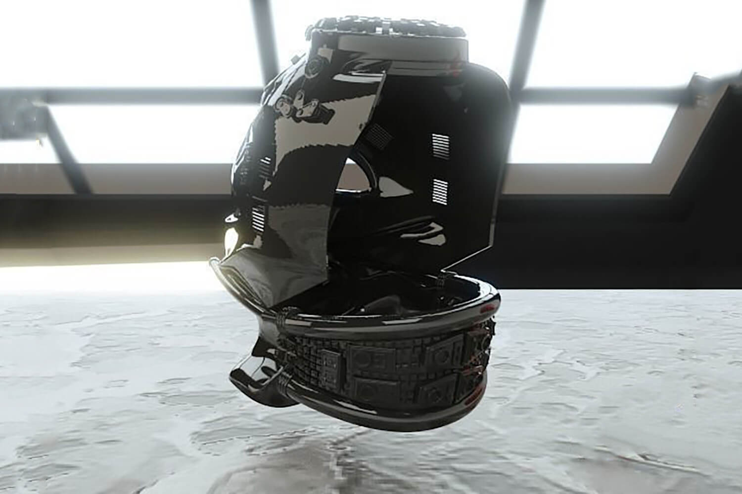 Hex3D Vader Deluxe Printable Helmet - 3D Model by annwilde88