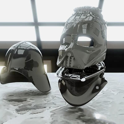 Hex3D Vader Deluxe Printable Helmet - 3D Model by annwilde88