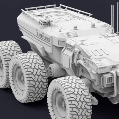 Homeworld Baserunner - 3D Model by annwilde88