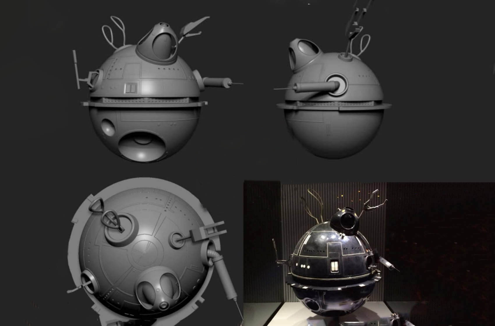 Interrogation Droid - 3D Model by annwilde88