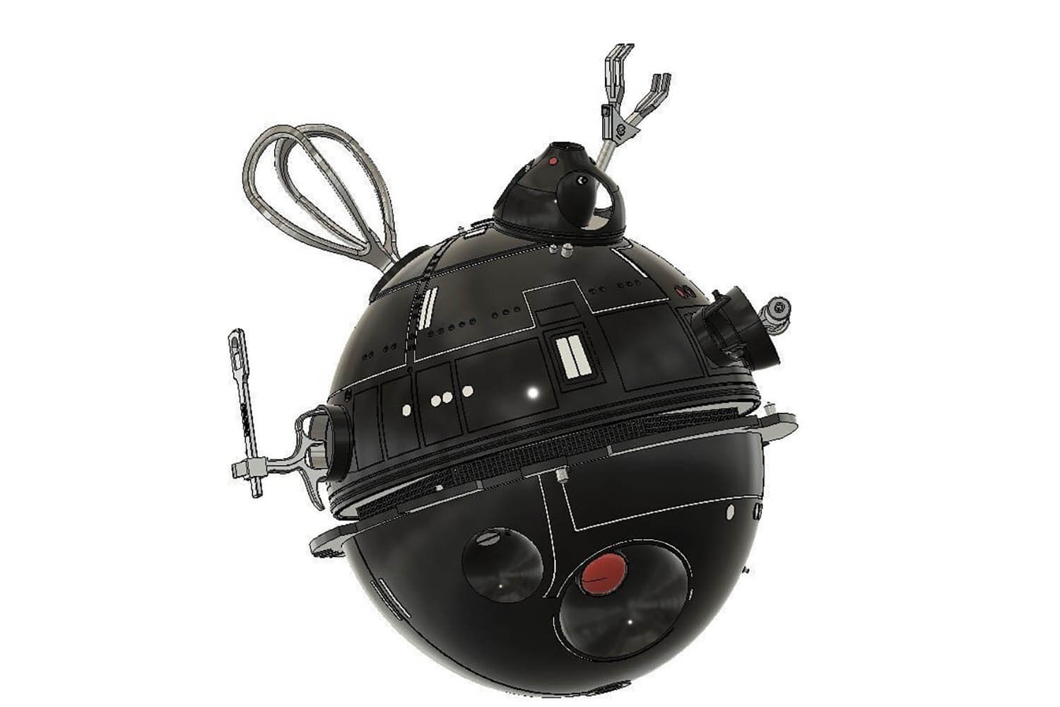 Interrogation Droid - 3D Model by annwilde88