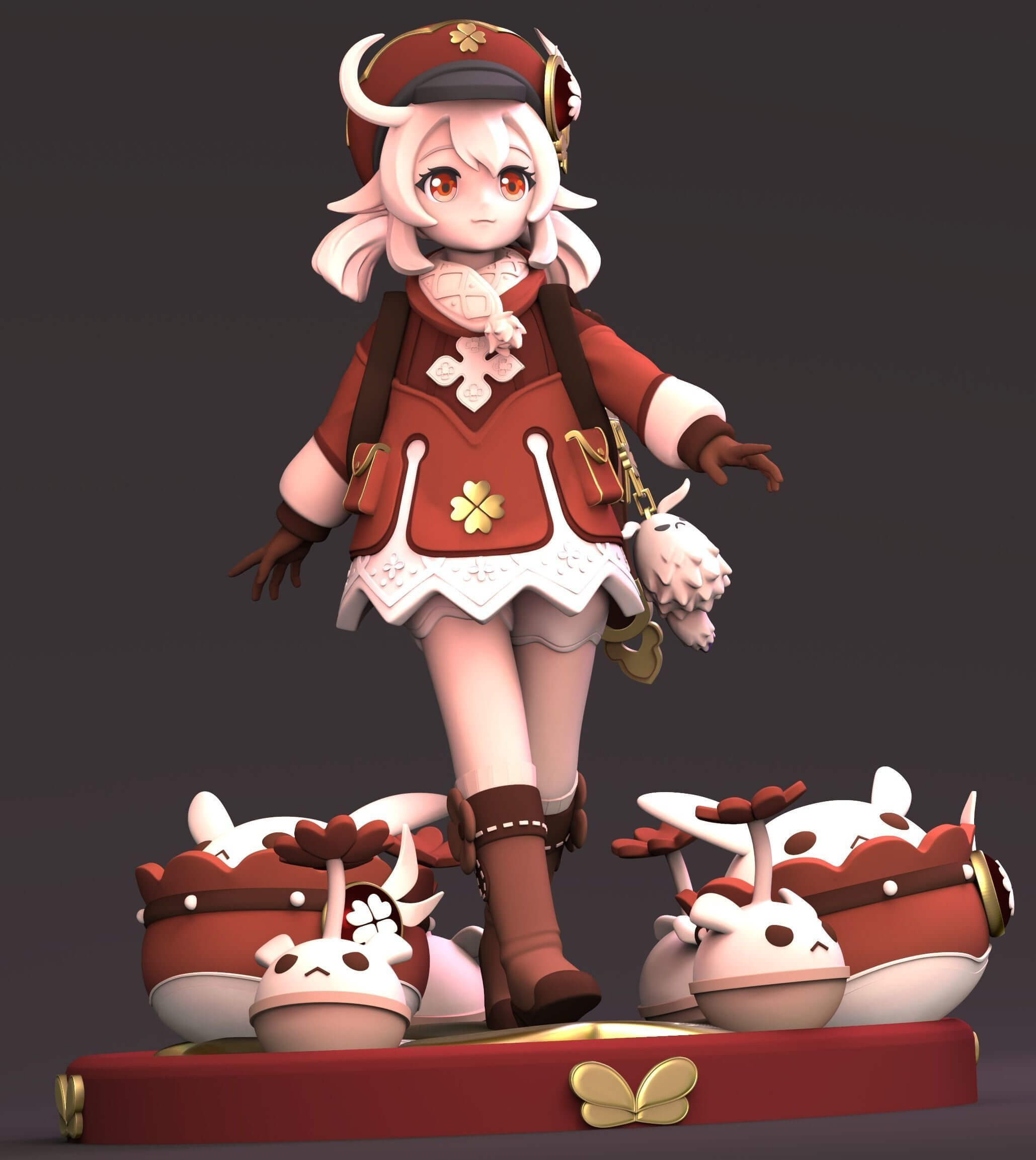 Klee Genshin Impact - 3D Model by annwilde88