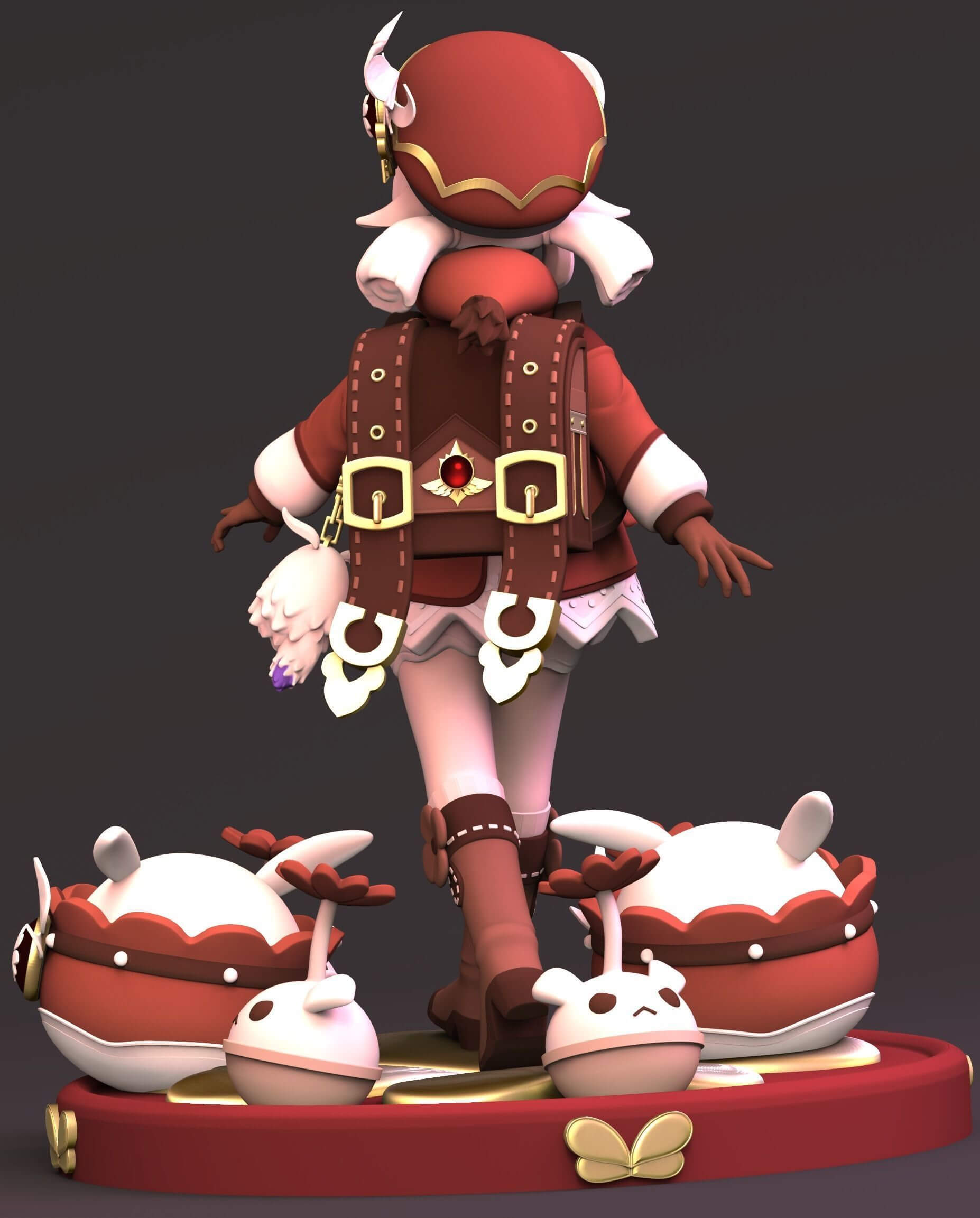 Klee Genshin Impact - 3D Model by annwilde88