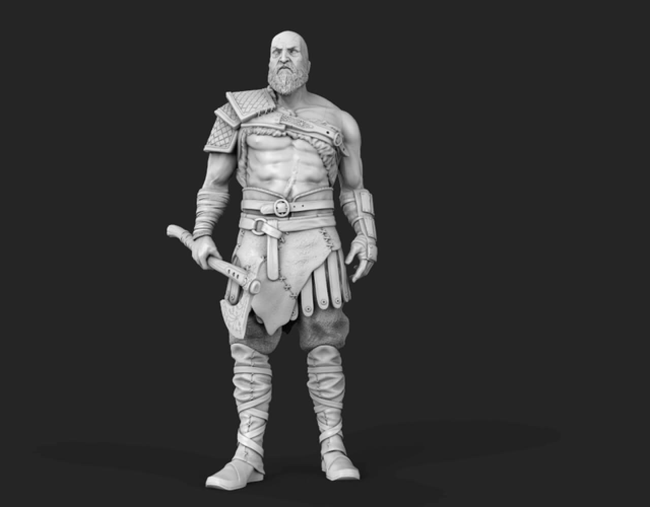 Krato's 3D Model by annwilde88