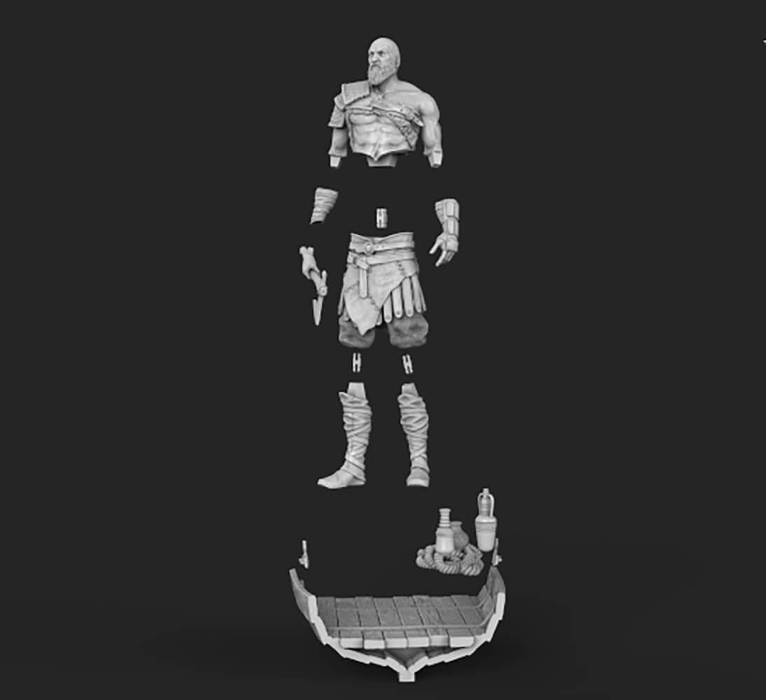 Krato's 3D Model by annwilde88