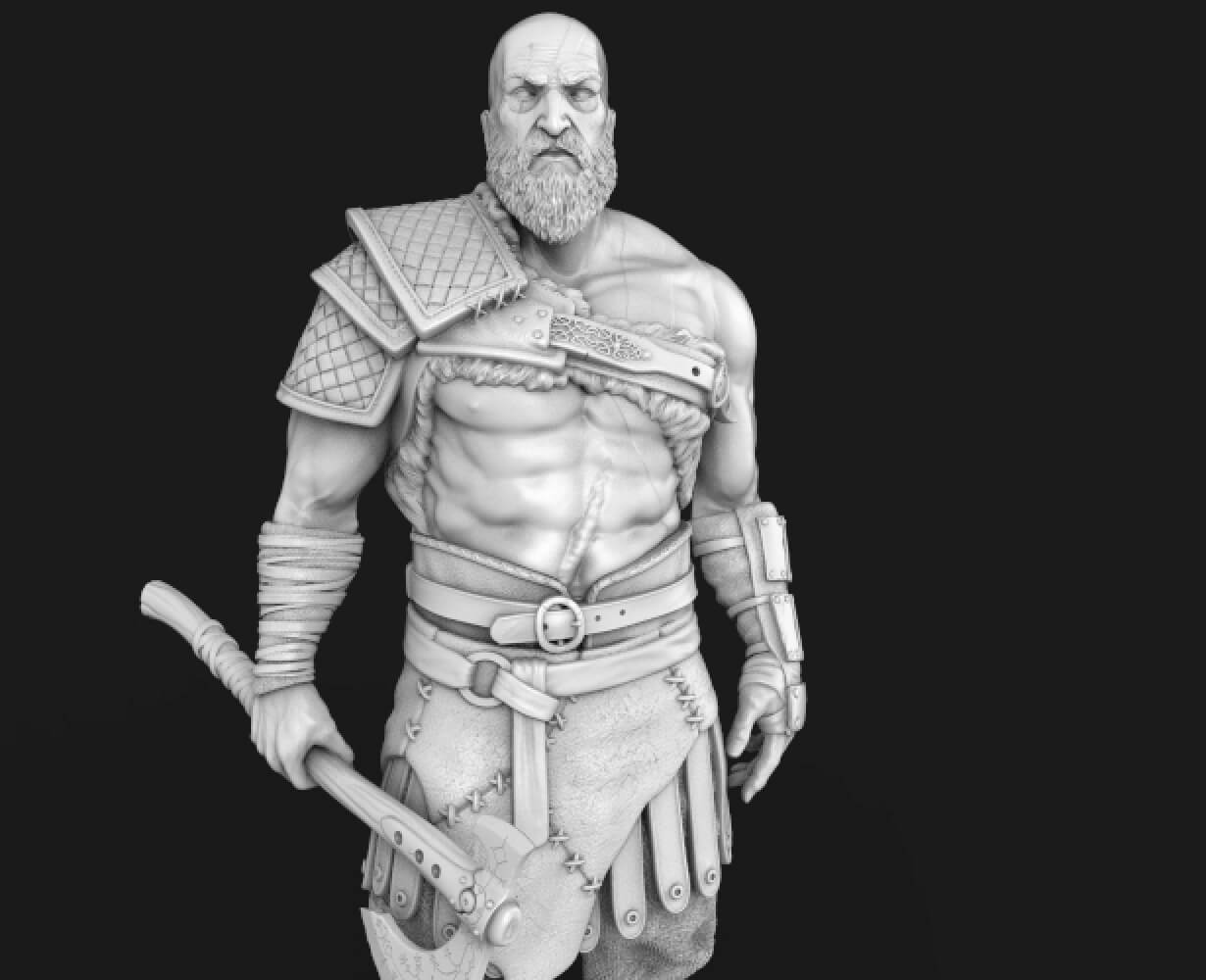 Krato's 3D Model by annwilde88