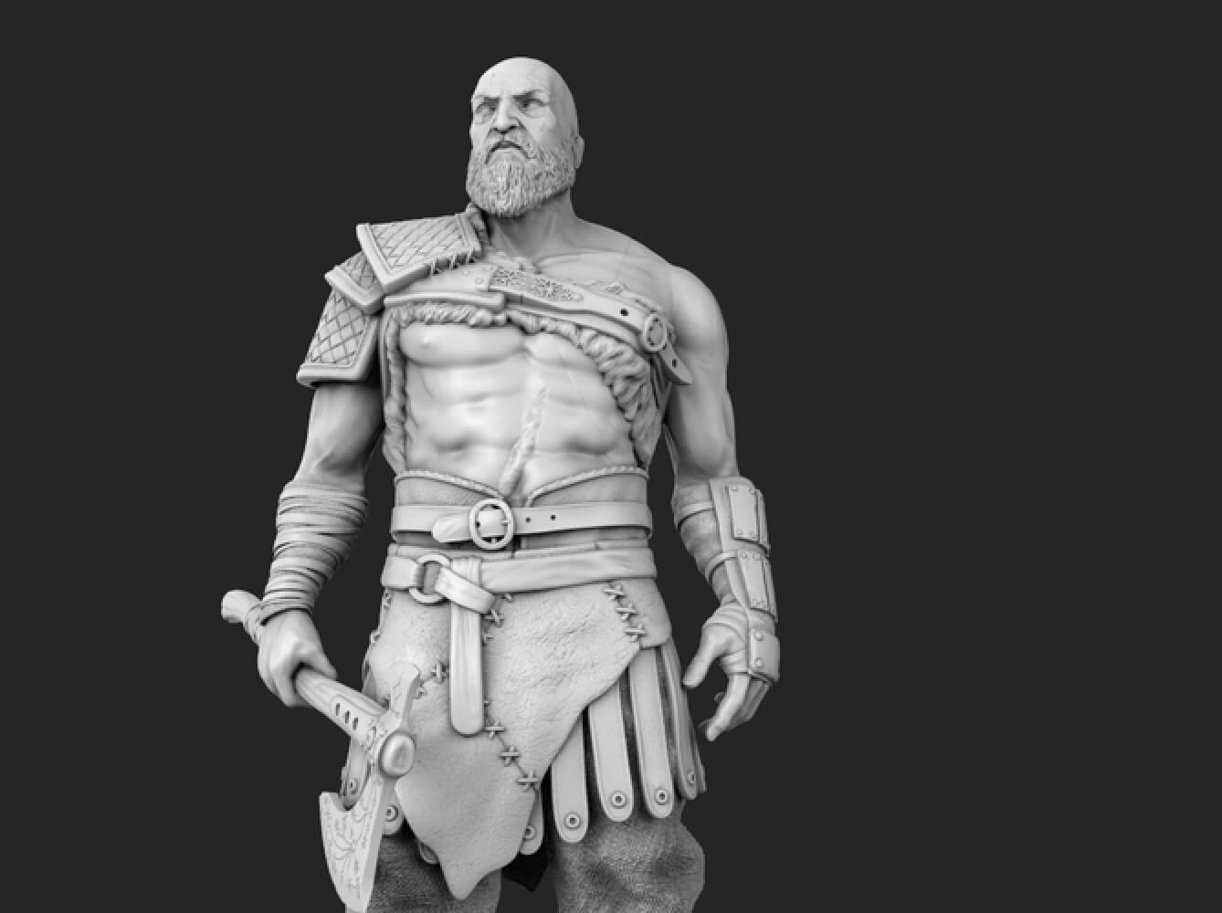 Krato's 3D Model by annwilde88