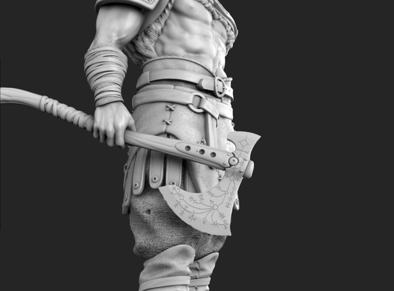 Krato's 3D Model by annwilde88