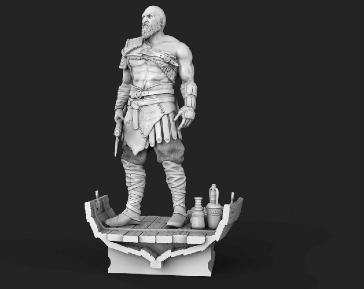 Krato's 3D Model by annwilde88