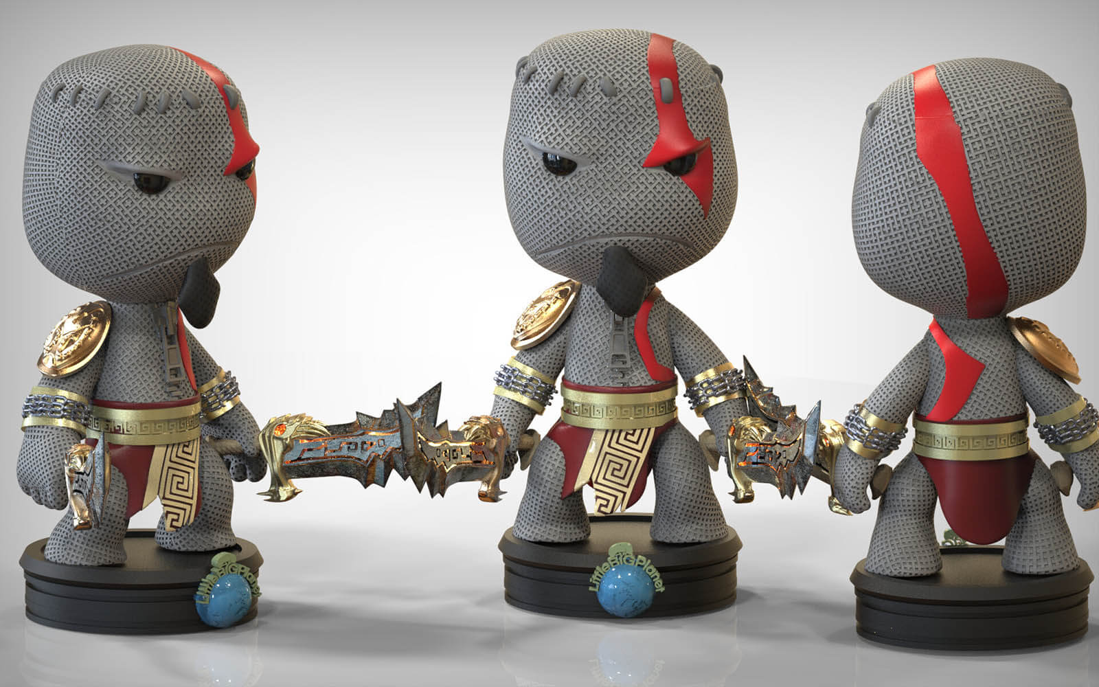 Kratos Washed - Free 3D Model by annwilde88