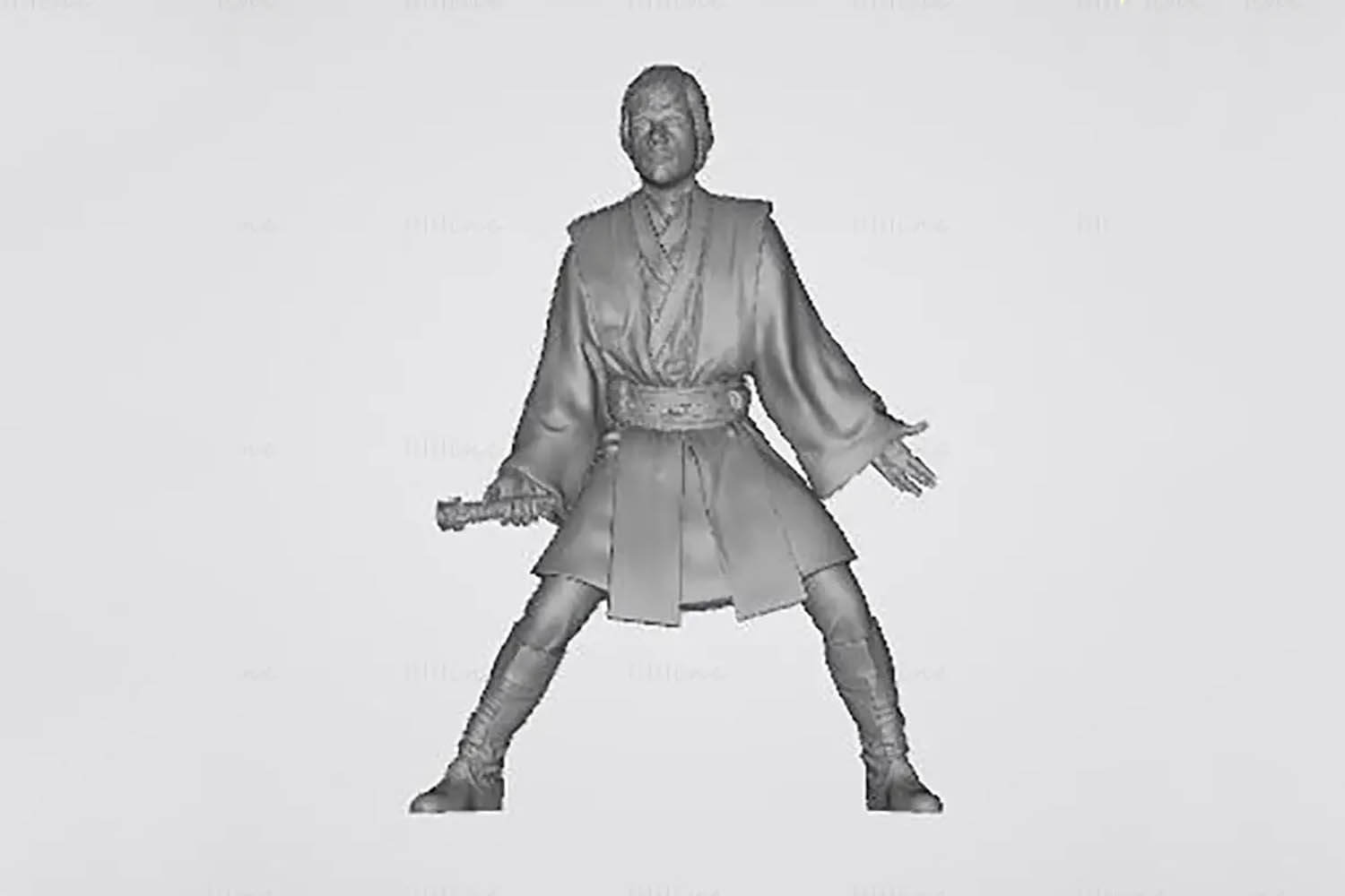 Luke Skywalker 3D Model by annwilde88