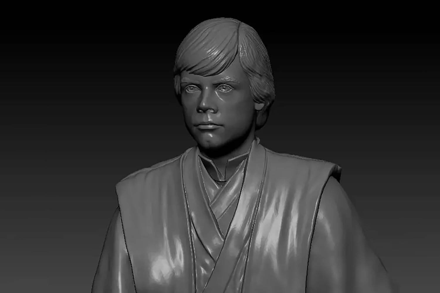 Luke Skywalker 3D Model by annwilde88