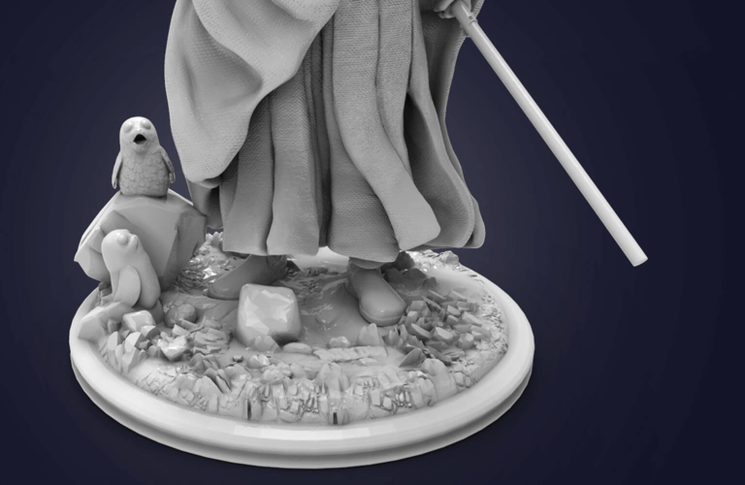 Luke Skywalker - 3D Model by annwilde88