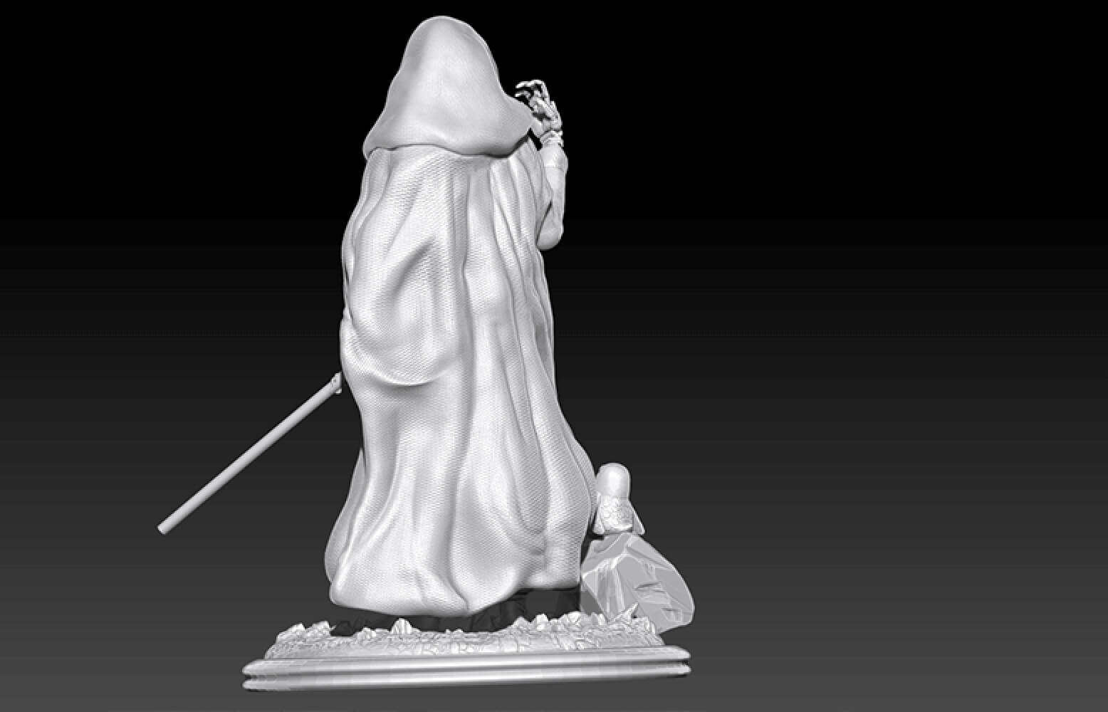 Luke Skywalker - 3D Model by annwilde88