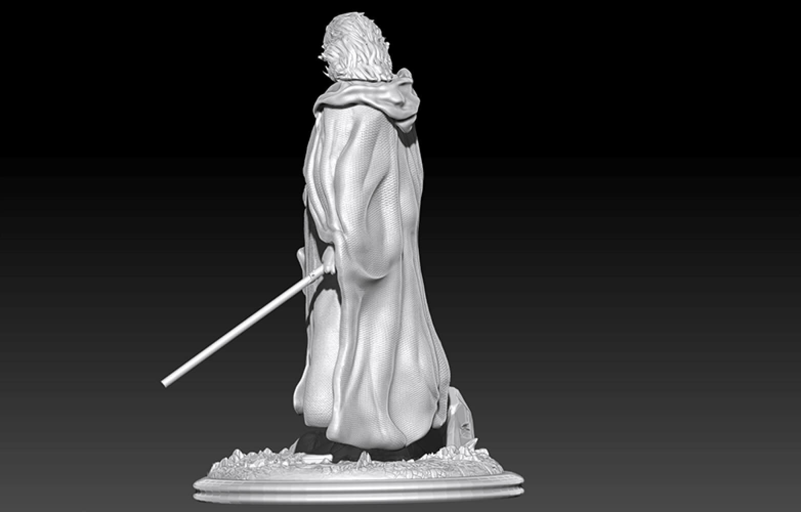 Luke Skywalker - 3D Model by annwilde88