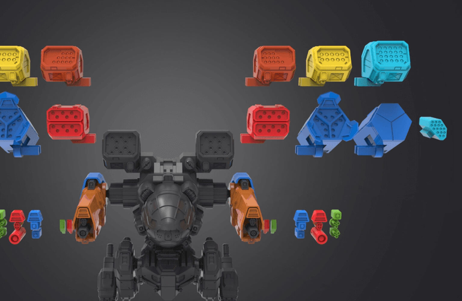 Mad Cat Mk II Weapon Kit - 3D Model by annwilde88