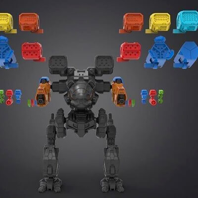 Mad Cat Mk II Weapon Kit - 3D Model by annwilde88