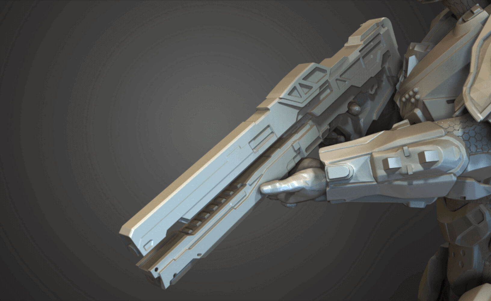 Master Chief 3D Model by annwilde88