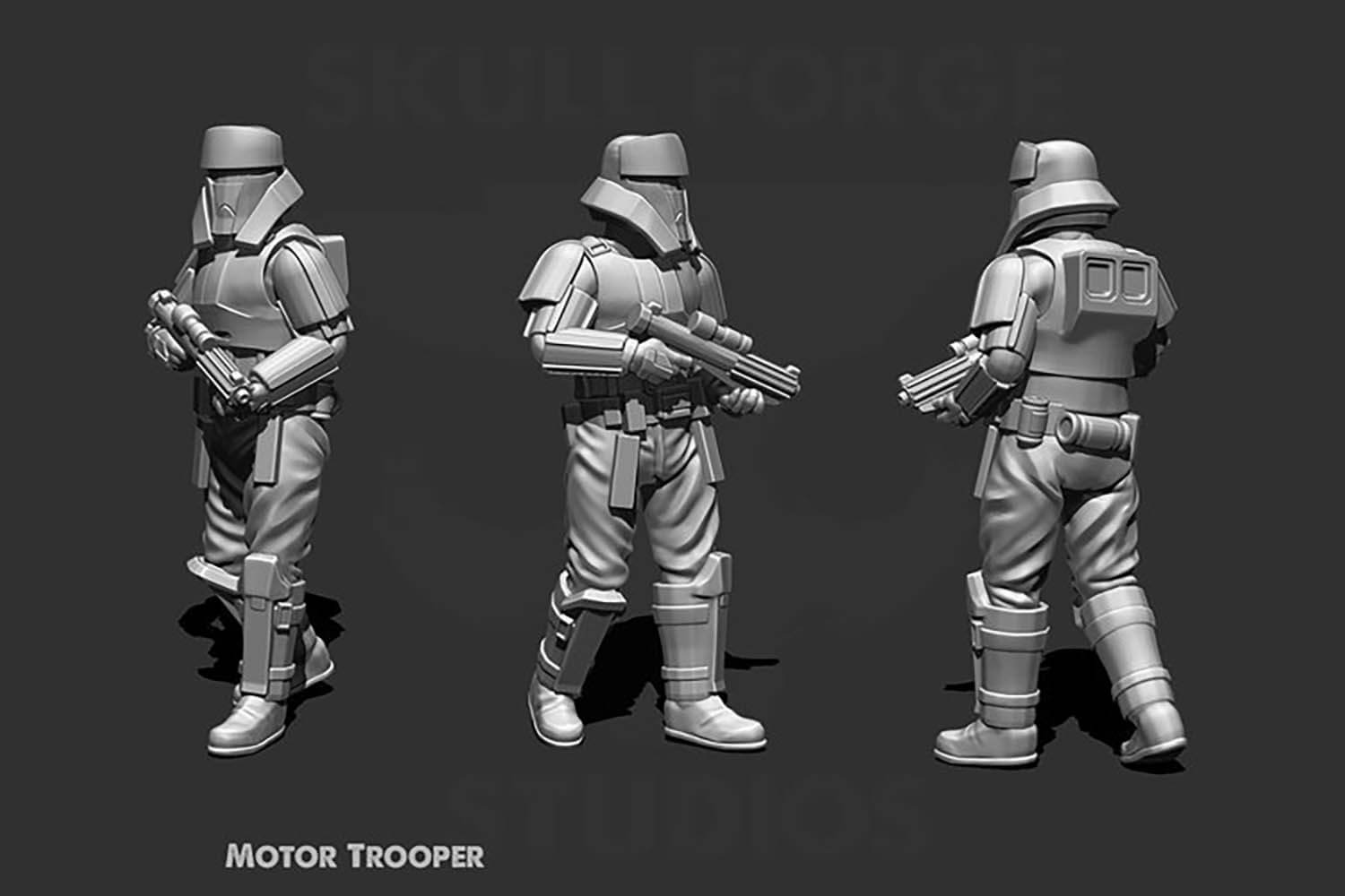Motor Trooper - 3D Model by annwilde88