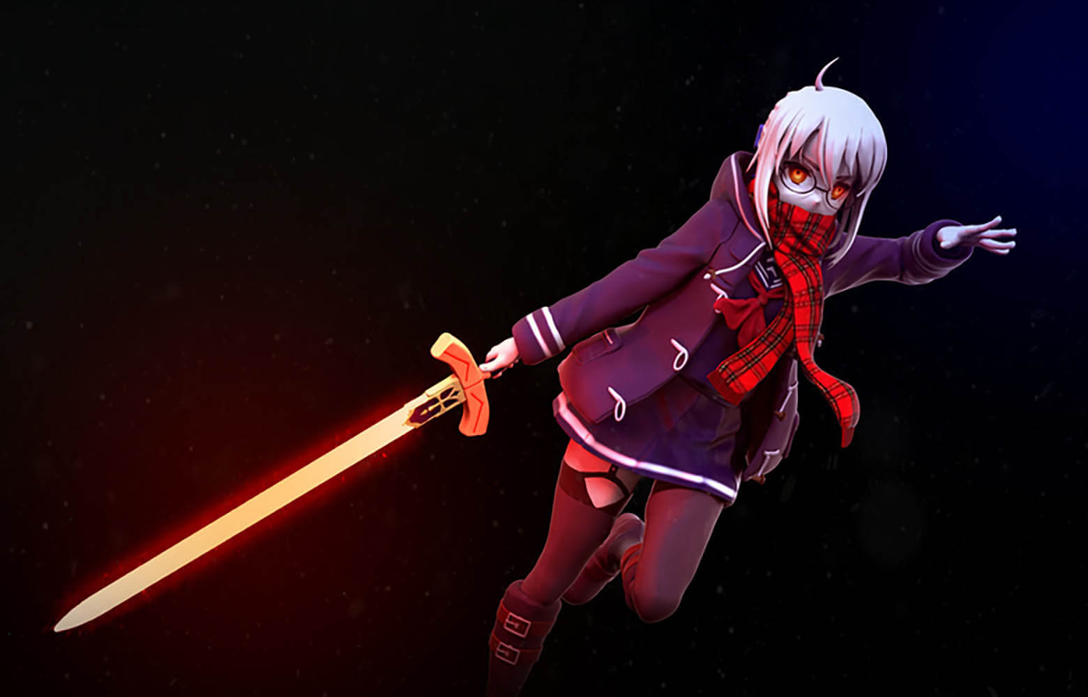 Mysterious Heroine X (Alter) - 3D Model by annwilde88