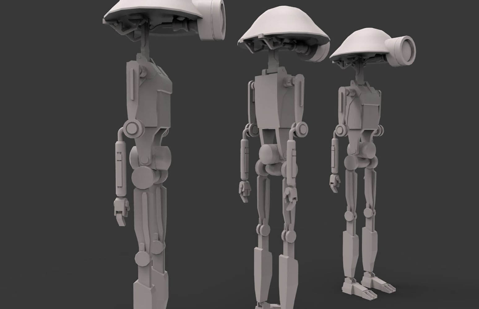 Pit Droid 3D Figuries Ready To Print by annwilde88