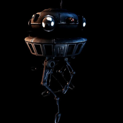 Probe Droid 3D by annwilde88