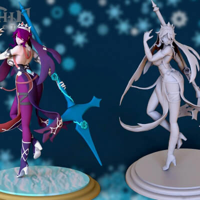 Rosaria Standard - 3D Model by annwilde88