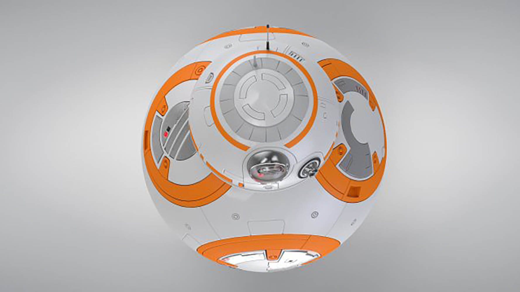 Star Wars BB8 Lamp - 3D Model by annwilde88