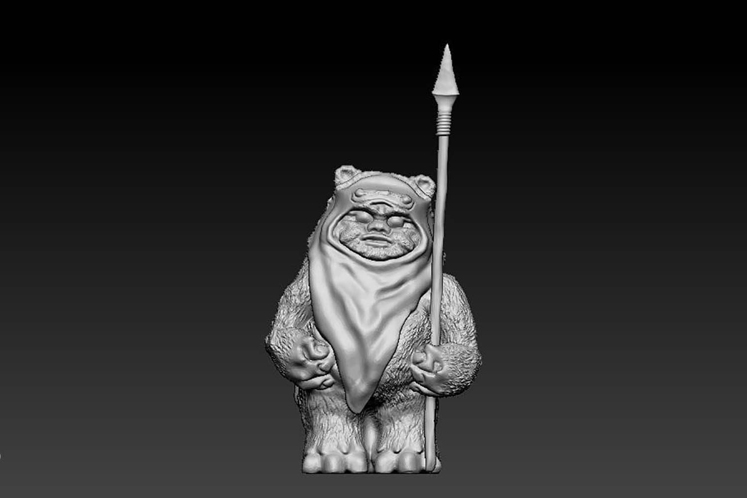 Star Wars Ework - 3D Model by annwilde88