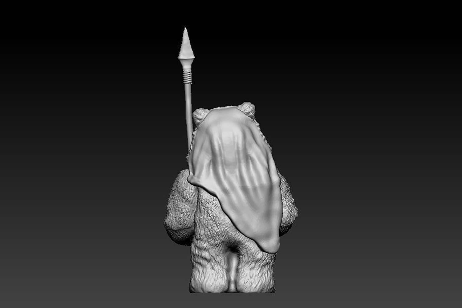 Star Wars Ework - 3D Model by annwilde88