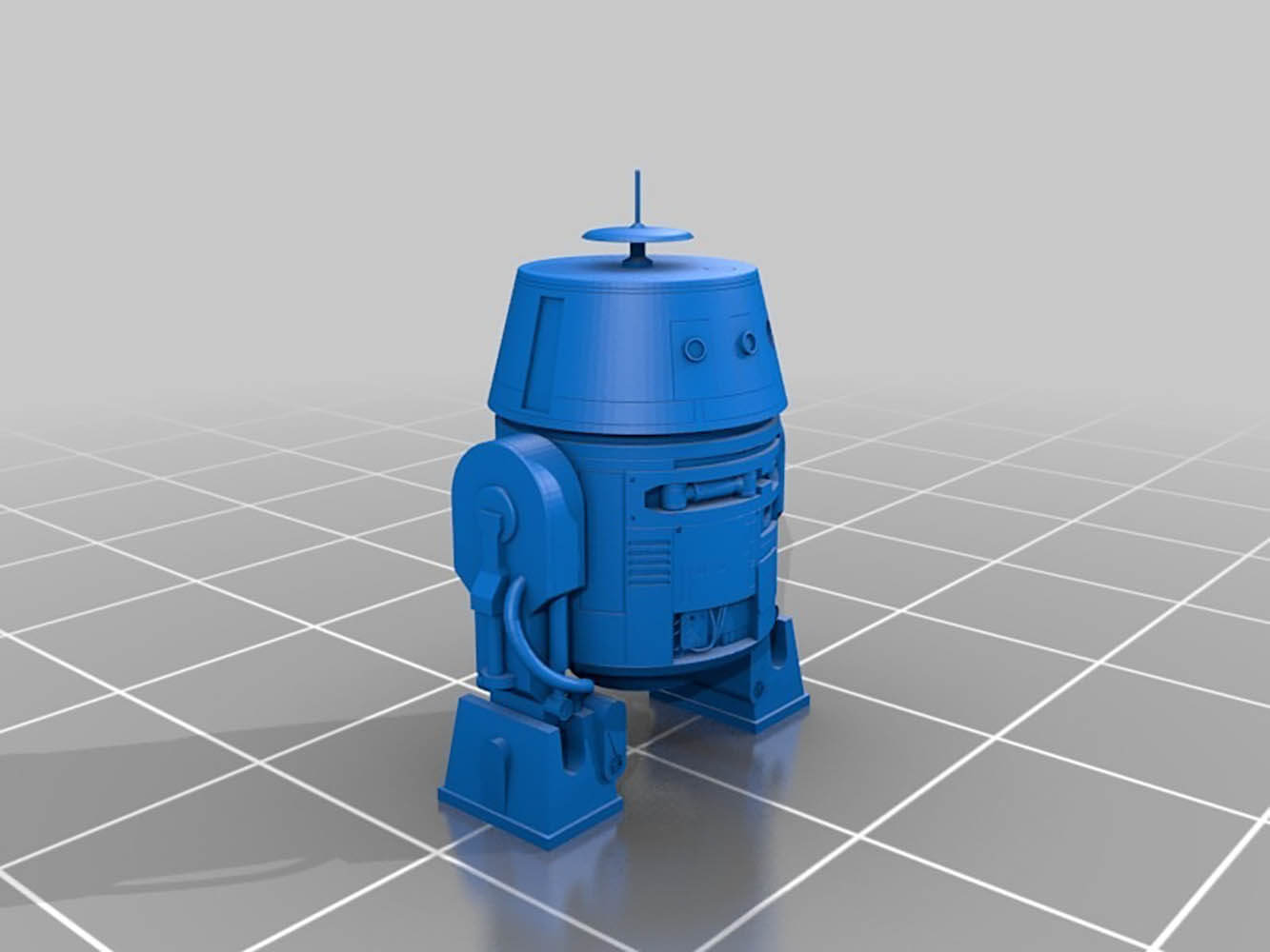 Star Wars Legion Scale Droid - 3D Model by annwilde88