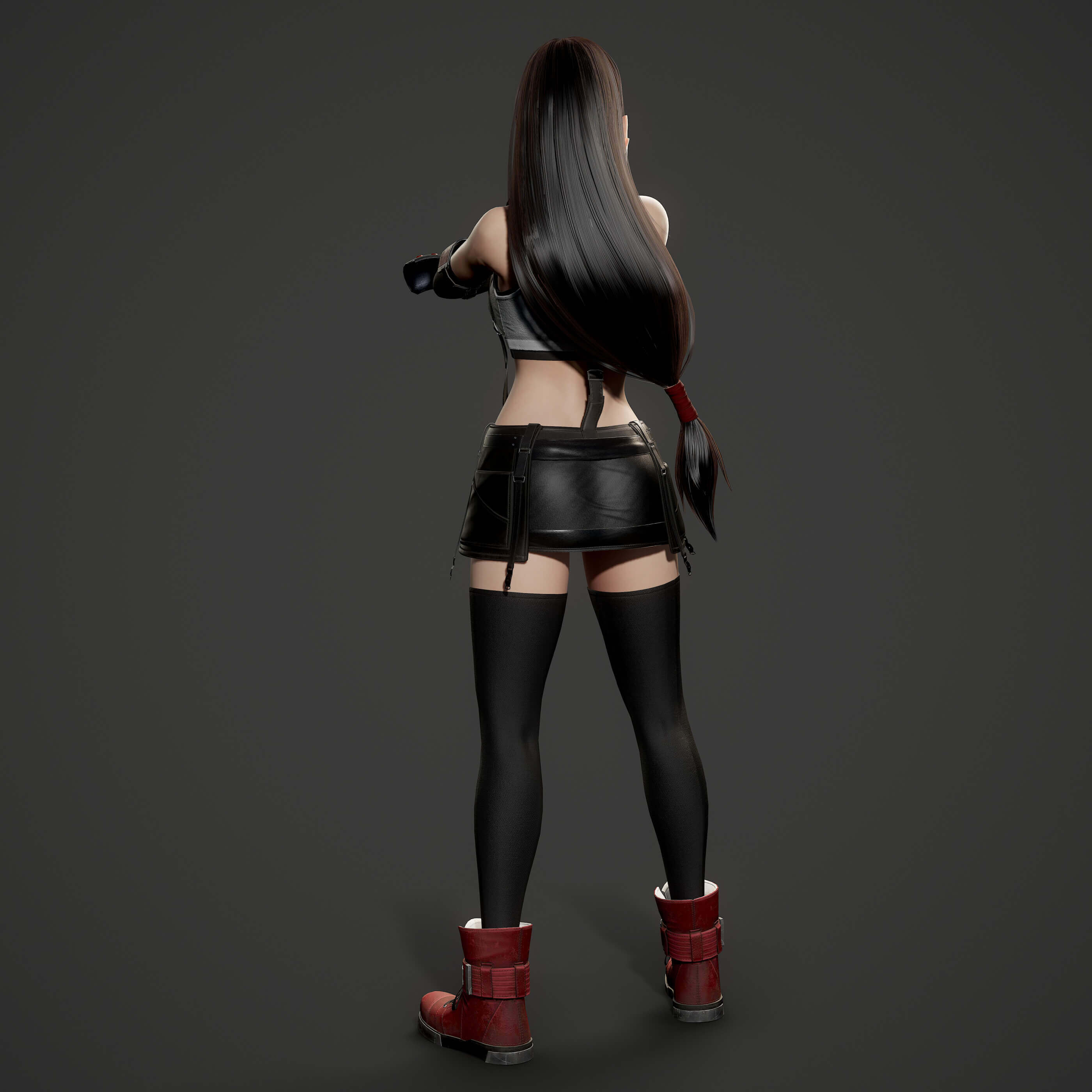 Tifa-FF7 3D Model by annwilde88