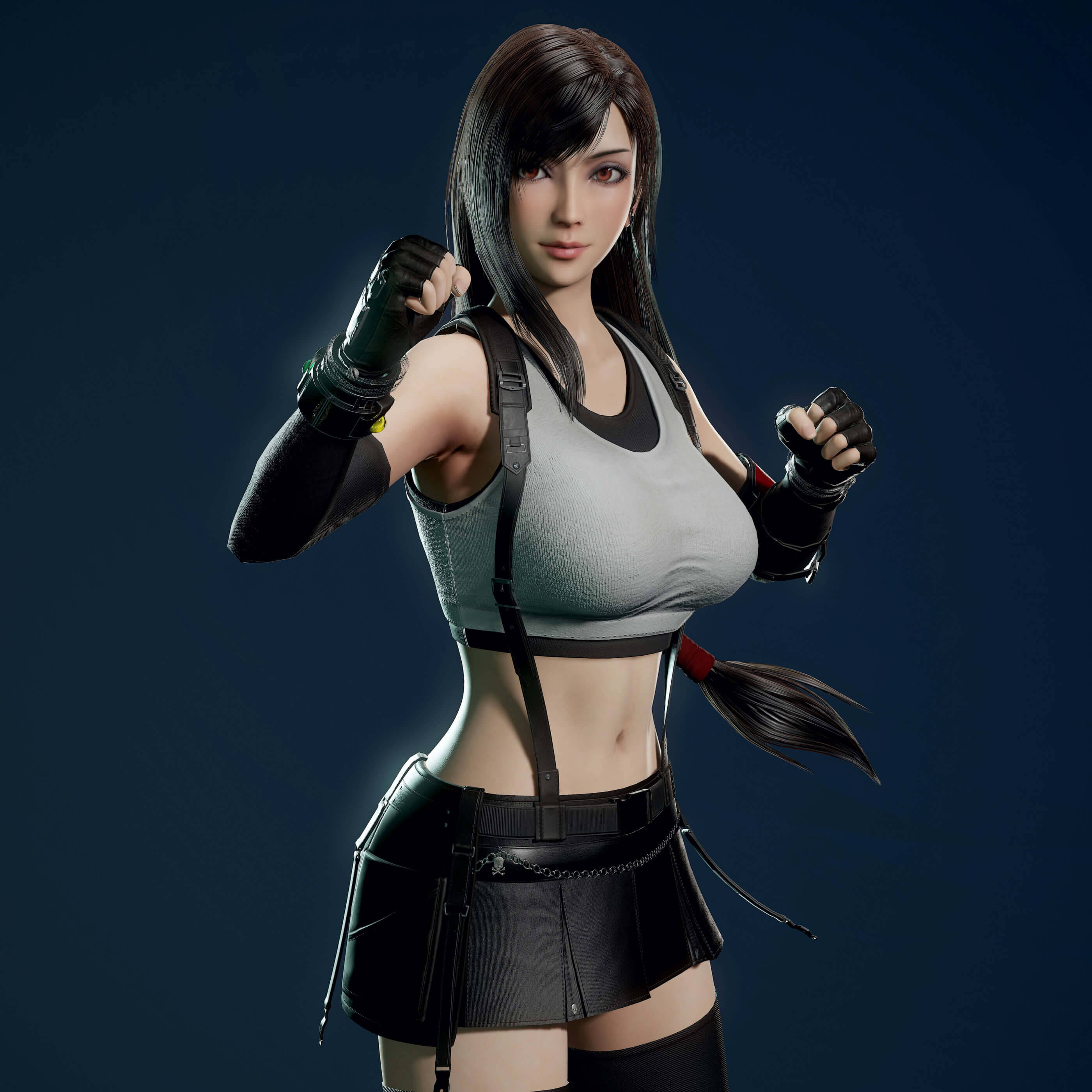 Tifa-FF7 3D Model by annwilde88