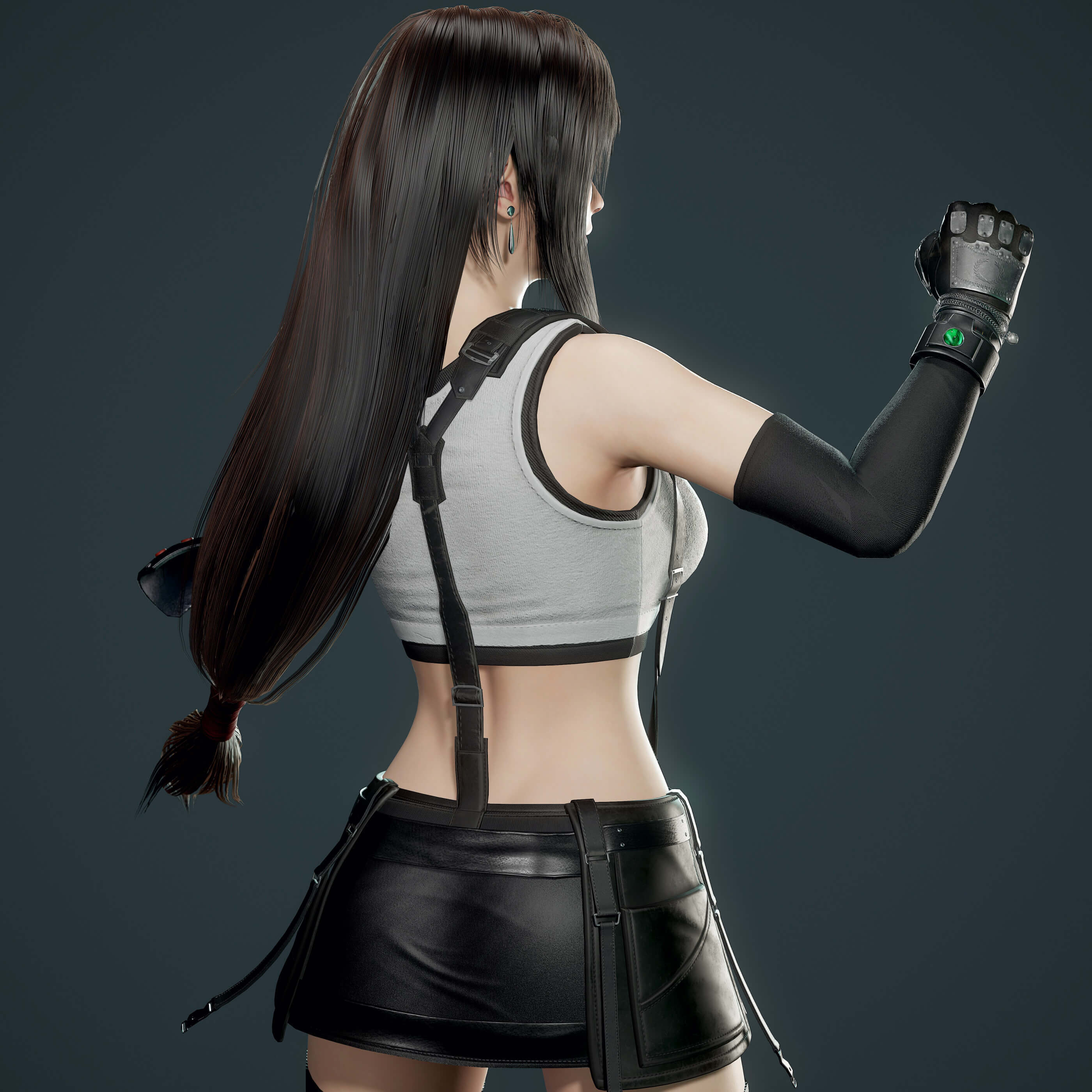 Tifa-FF7 3D Model by annwilde88