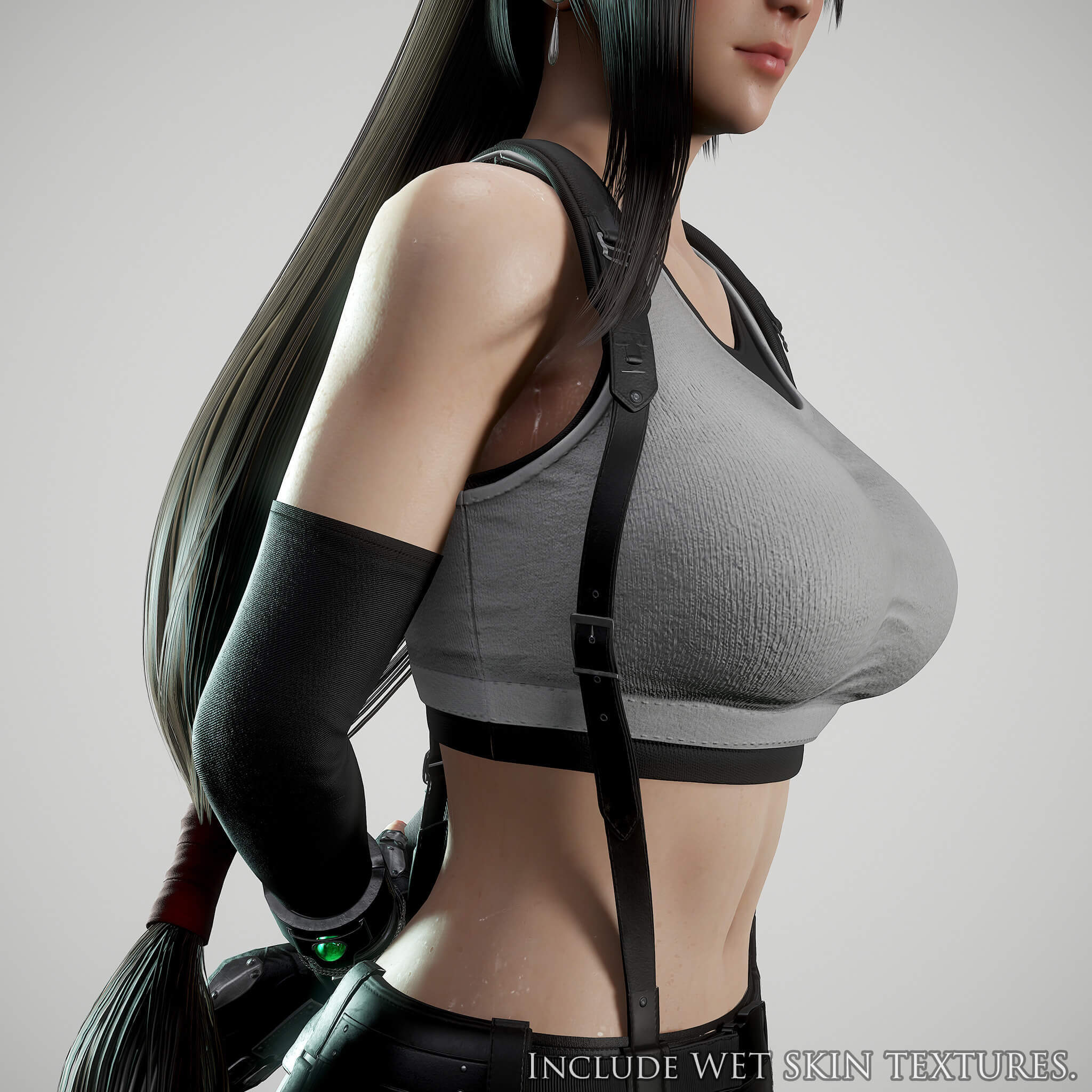 Tifa-FF7 3D Model by annwilde88