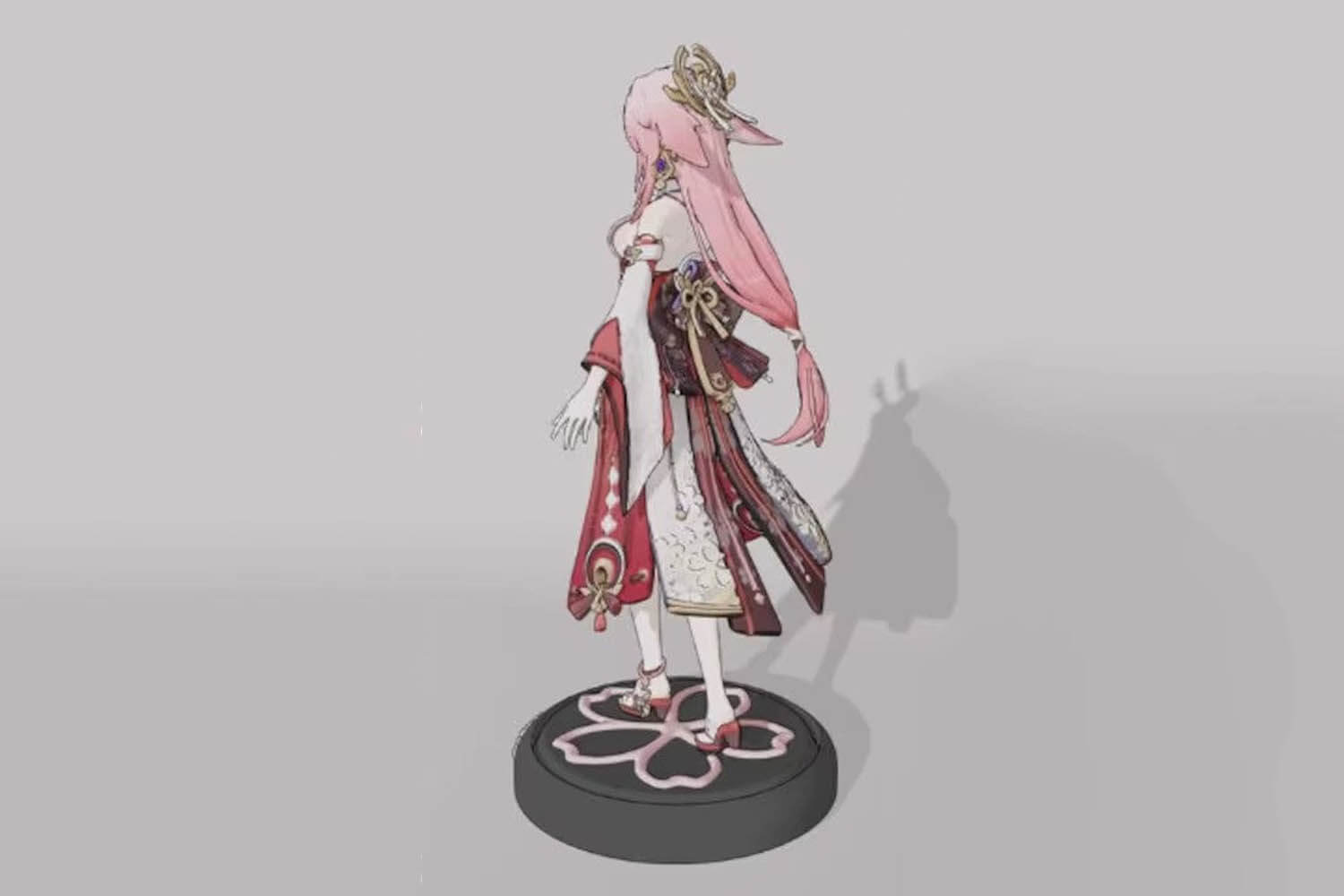 Yae Miko Genshin Impact - 3D Model by annwilde88