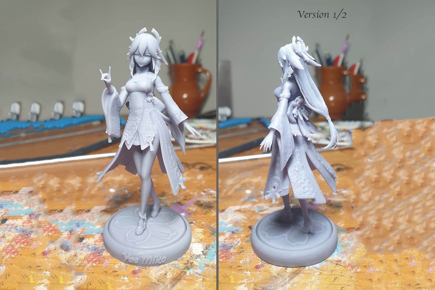 Yae Miko Genshin Impact - 3D Model by annwilde88