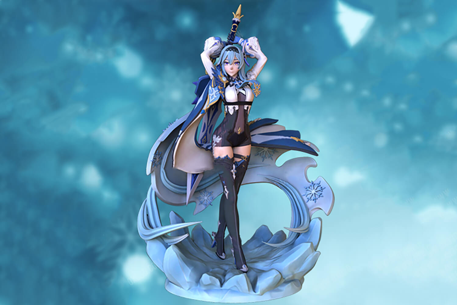 Yura Genshin Impact - 3D Model by annwilde88
