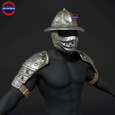 Ancient Fantasy Armor V6 - 3D Model by anshu3dartist